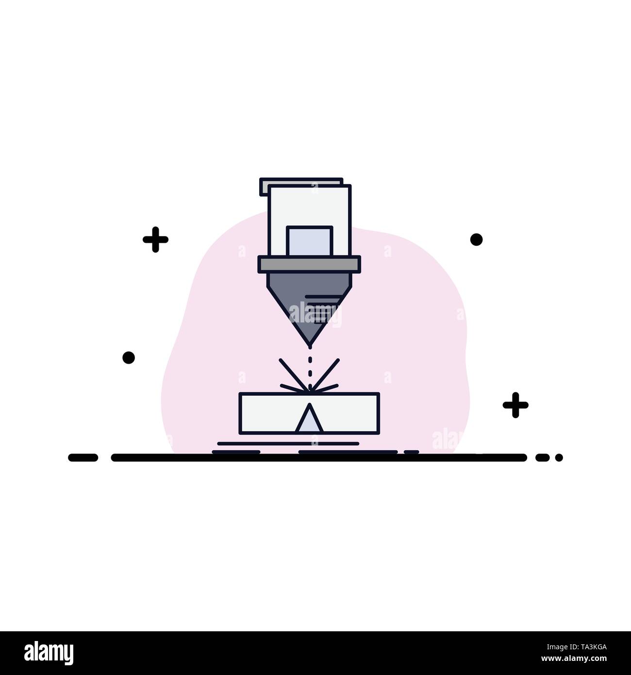 Laser cut detail Stock Vector Images - Alamy