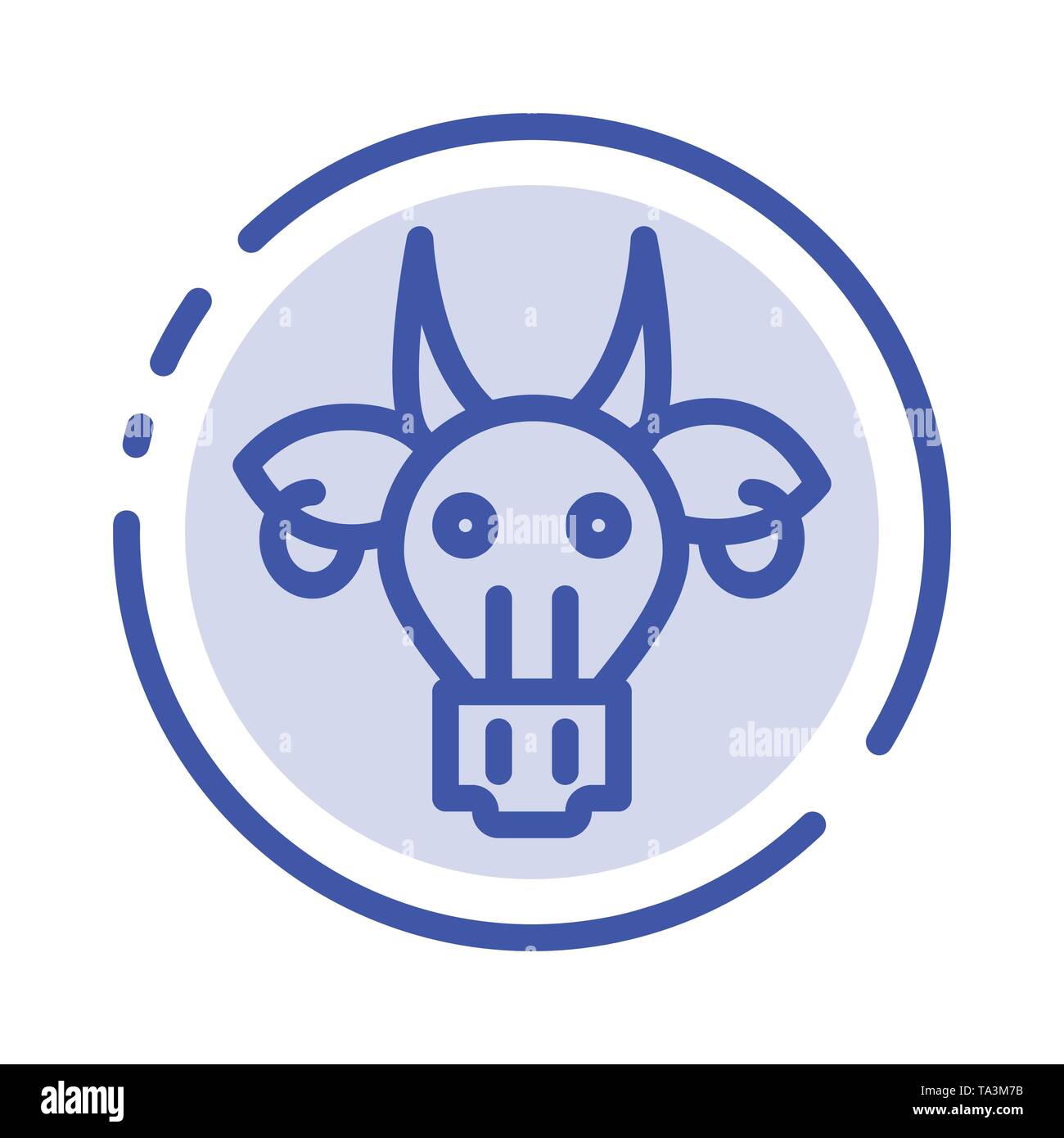 Indian blue bull hi-res stock photography and images - Alamy