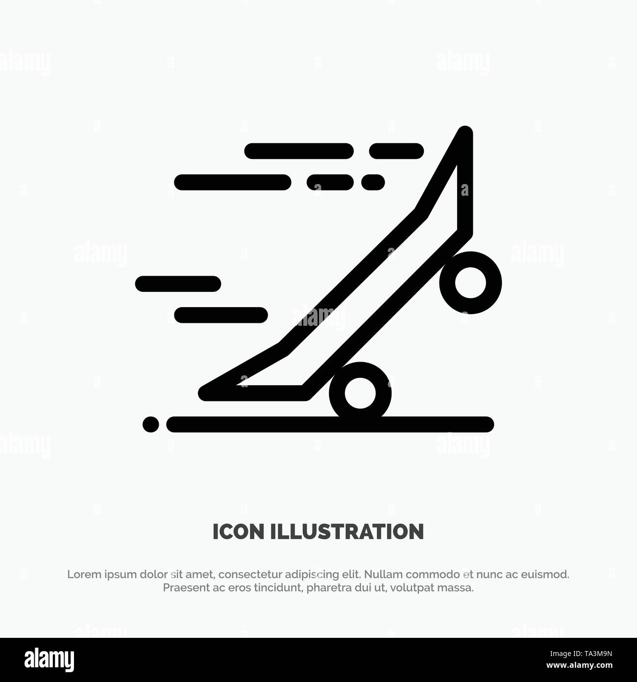 Riding mobility scooter Stock Vector Images - Alamy