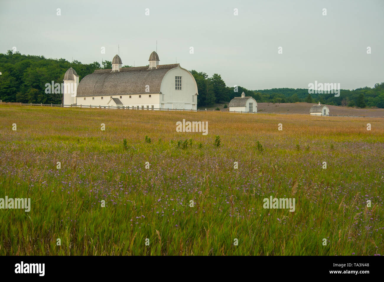 DH Day Farm, Sleeping Bear Dunes National Lakeshore, Michigan Stock ...