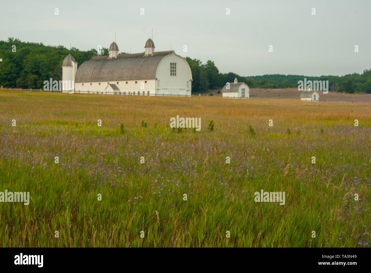 DH Day Farm, Sleeping Bear Dunes National Lakeshore, Michigan Stock ...