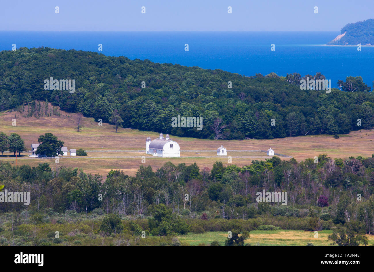 DH Day Farm, Sleeping Bear Dunes National Lakeshore, Michigan Stock ...