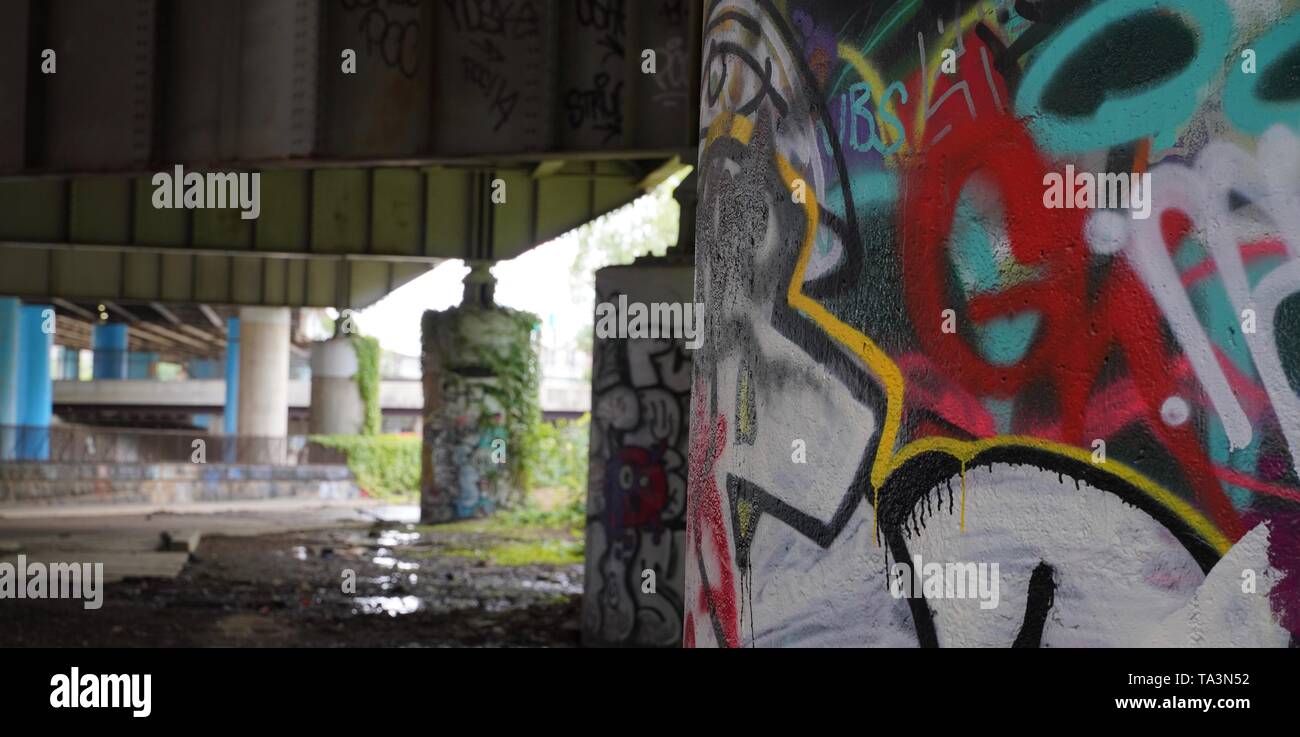 Washington graffiti hi-res stock photography and images - Alamy