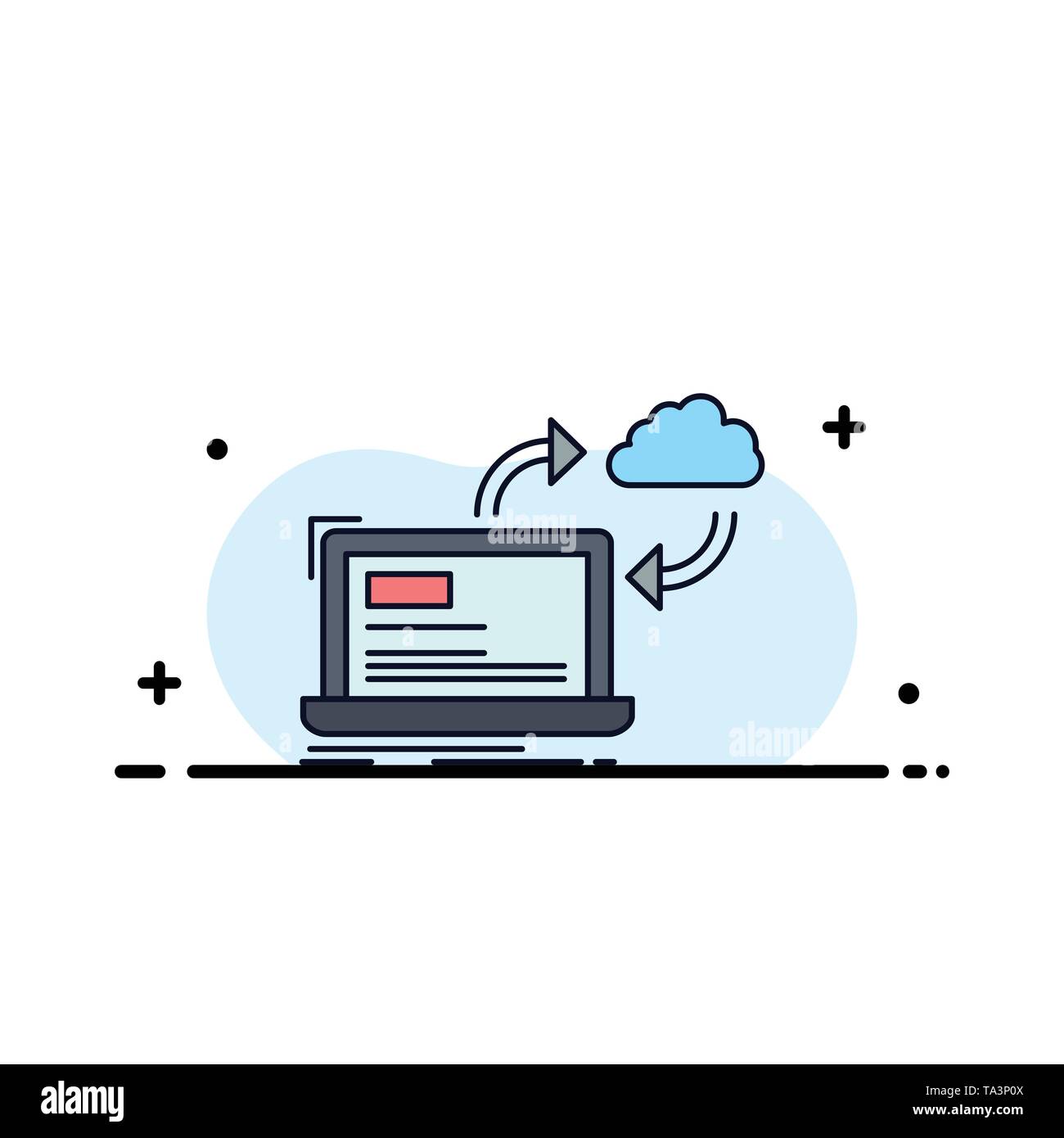 Networking data dashboard Cut Out Stock Images & Pictures - Alamy