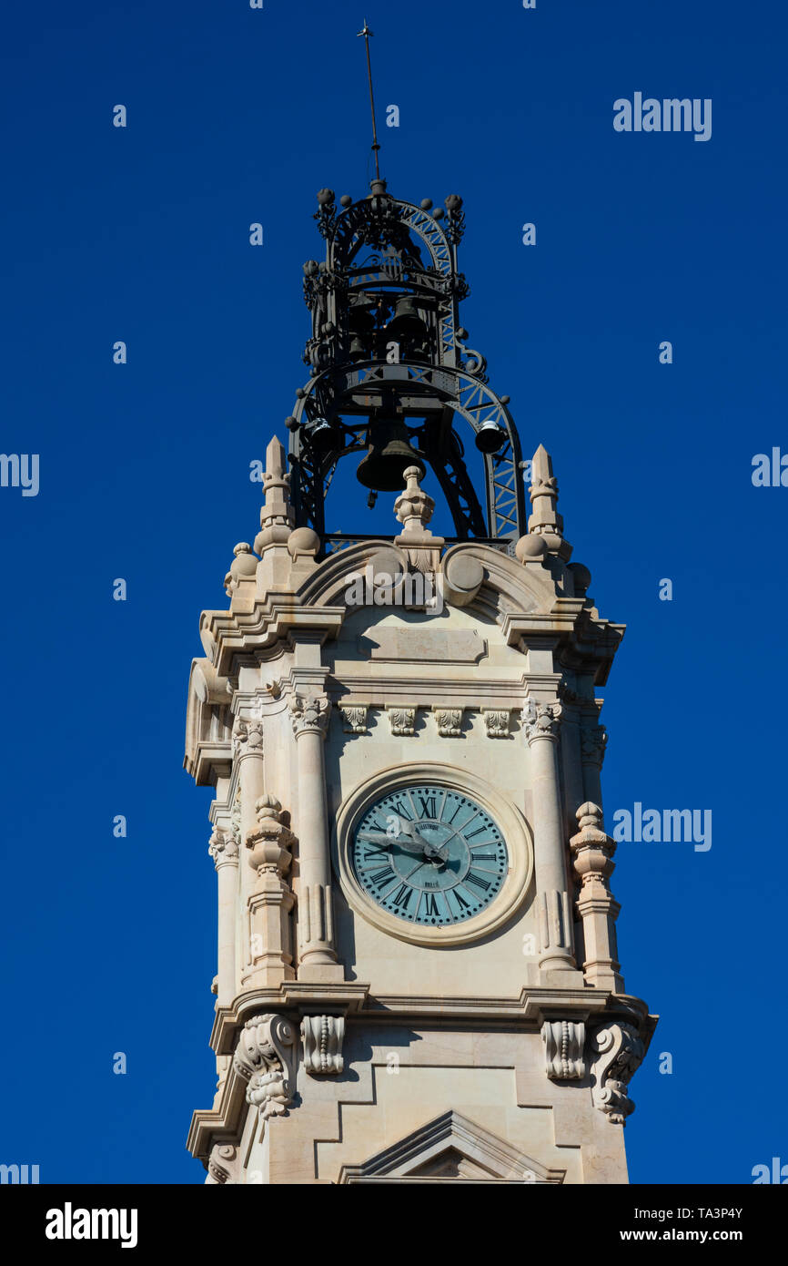 Clock tower bell ayuntamiento hi-res stock photography and images - Alamy
