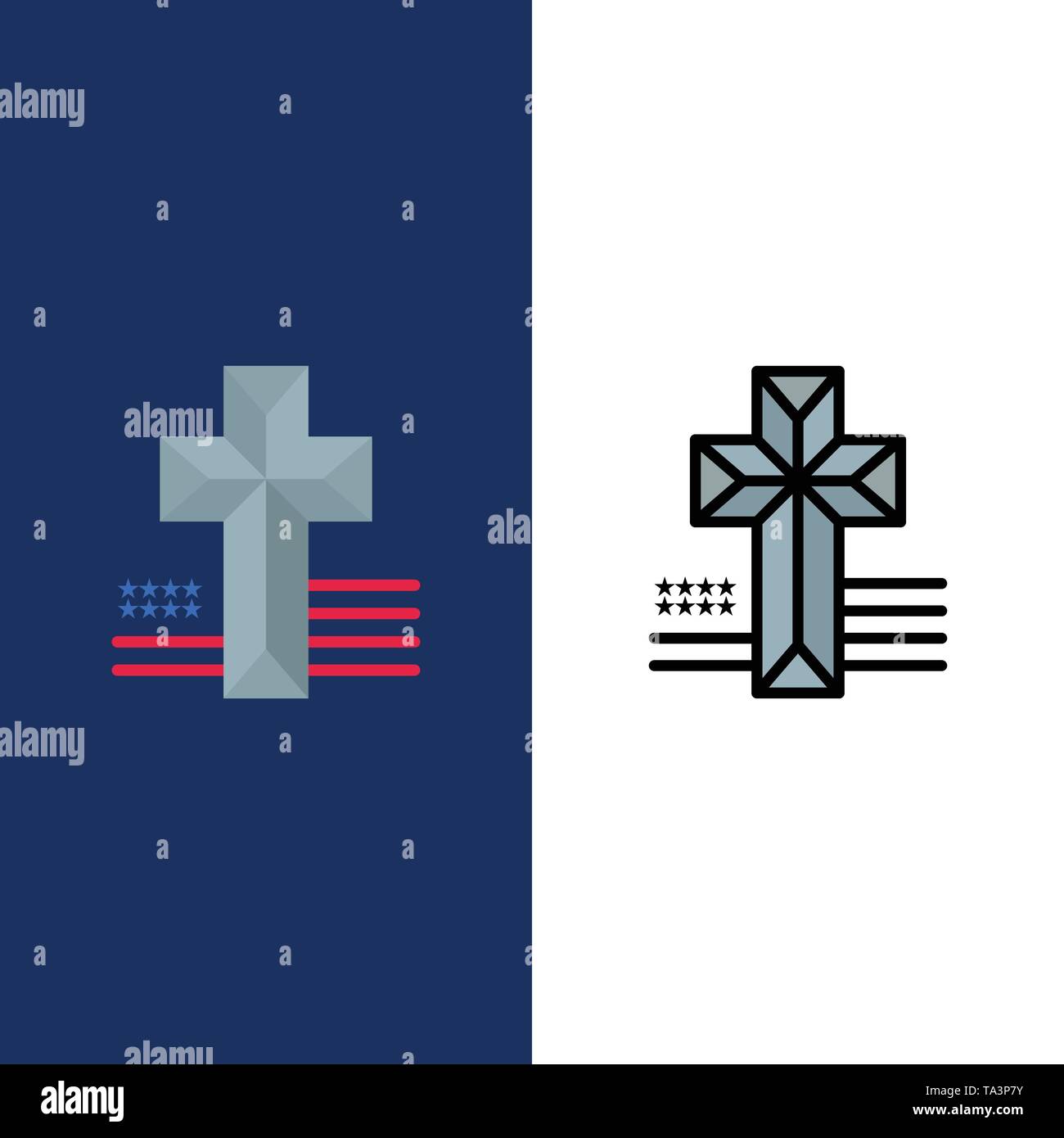 Catholic church vector icons set hi-res stock photography and images ...