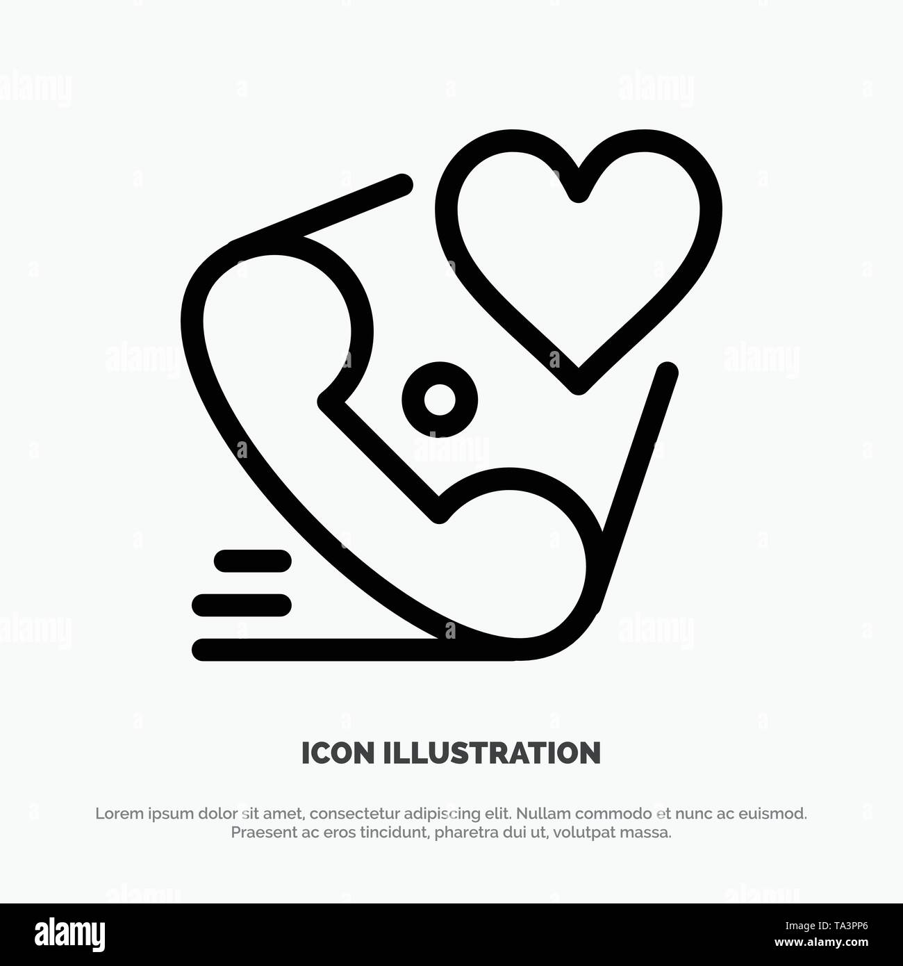 Call valentines Cut Out Stock Images & Pictures - Alamy