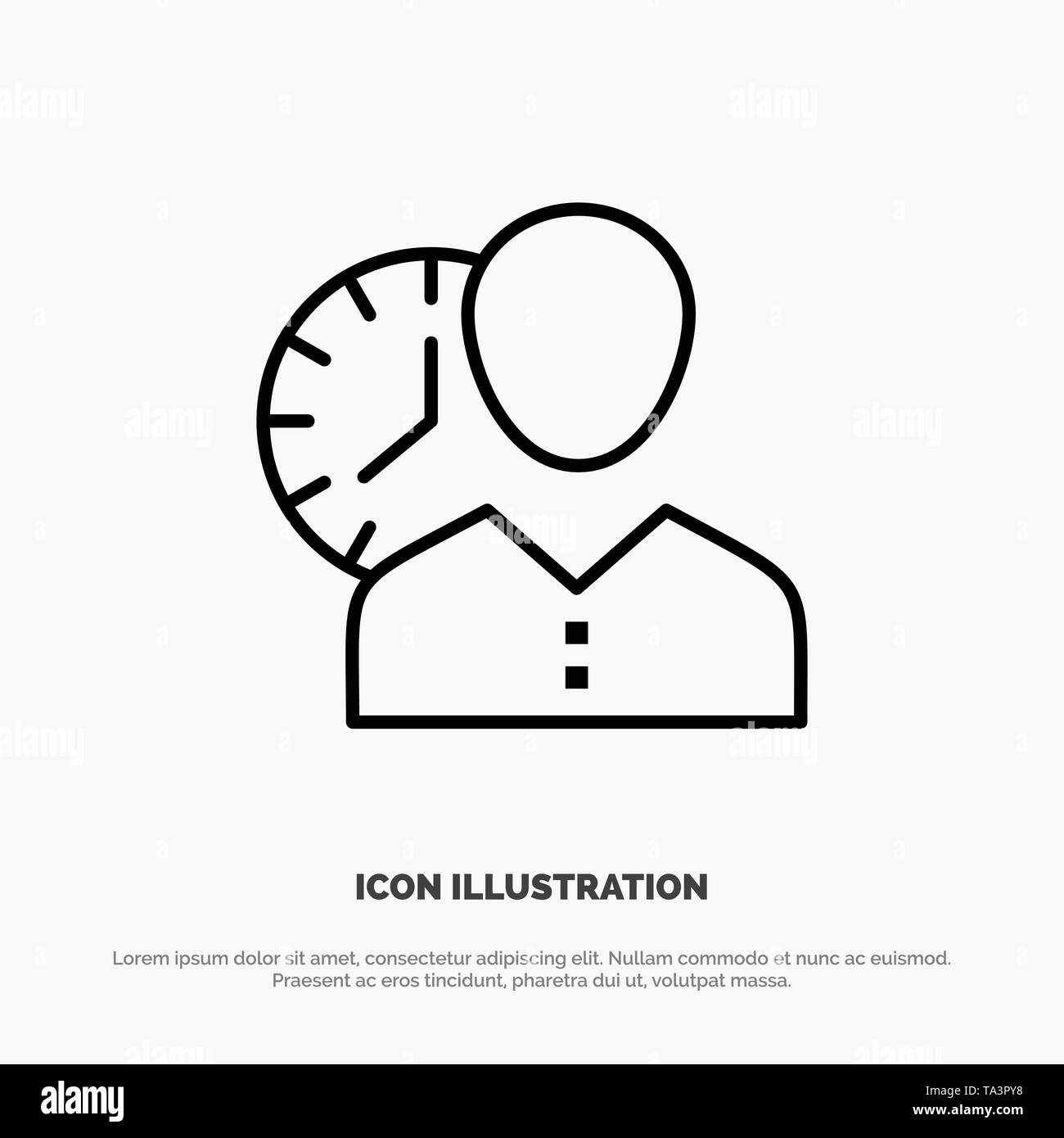 Time temporary Stock Vector Images - Alamy