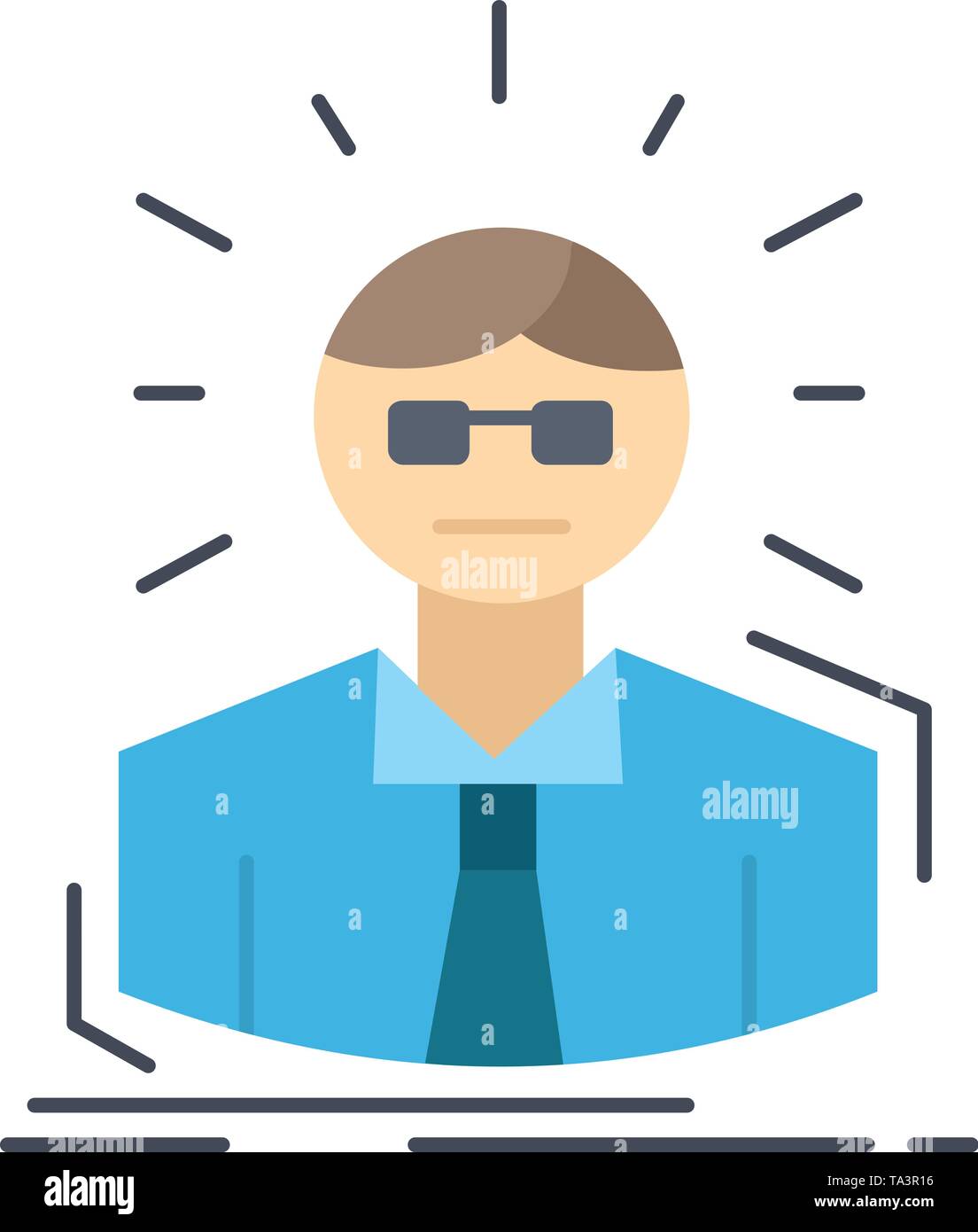 Medical doctor profile icon male hi-res stock photography and images ...