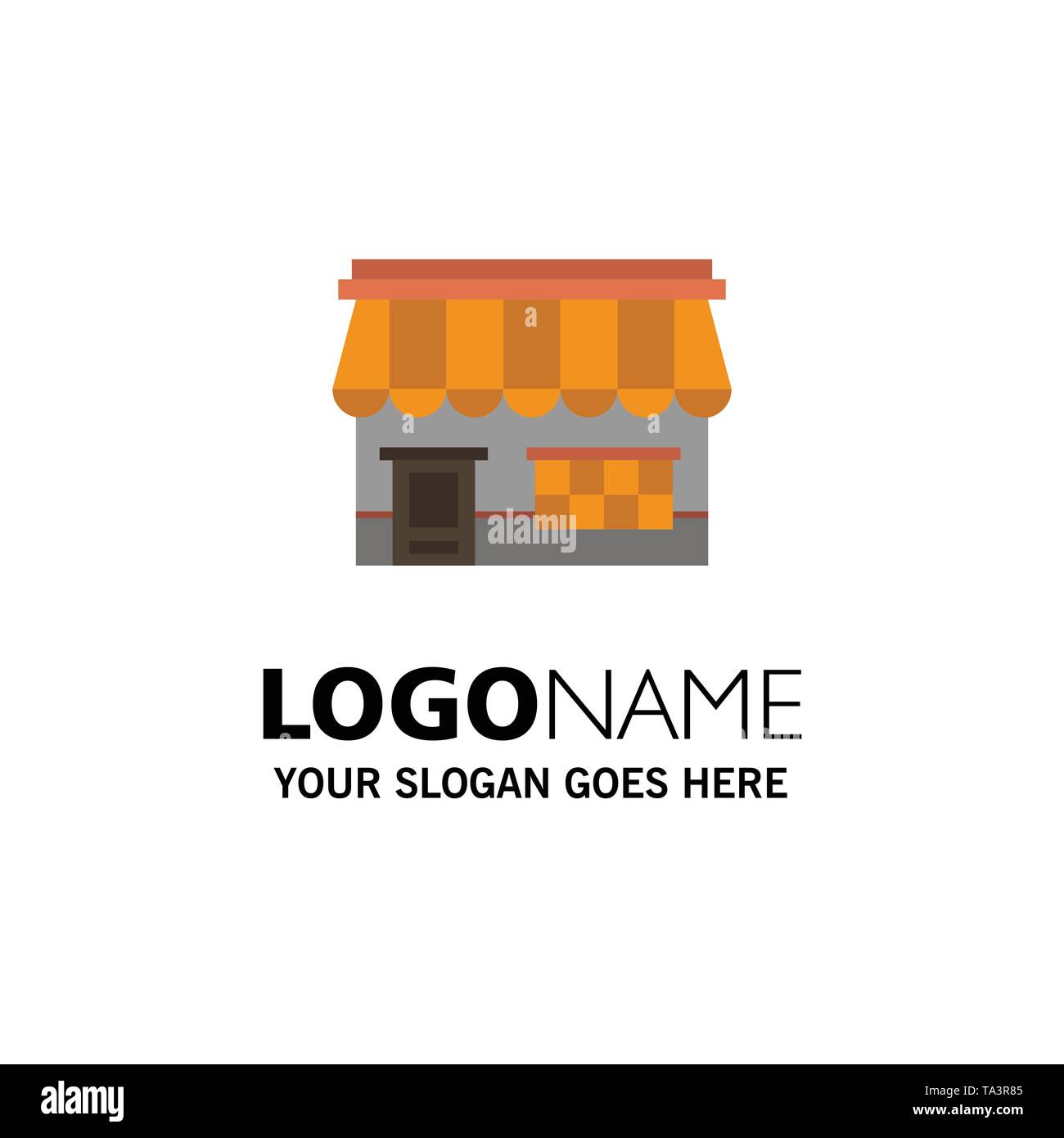 Sign logo storefront retail store Stock Vector Images - Alamy