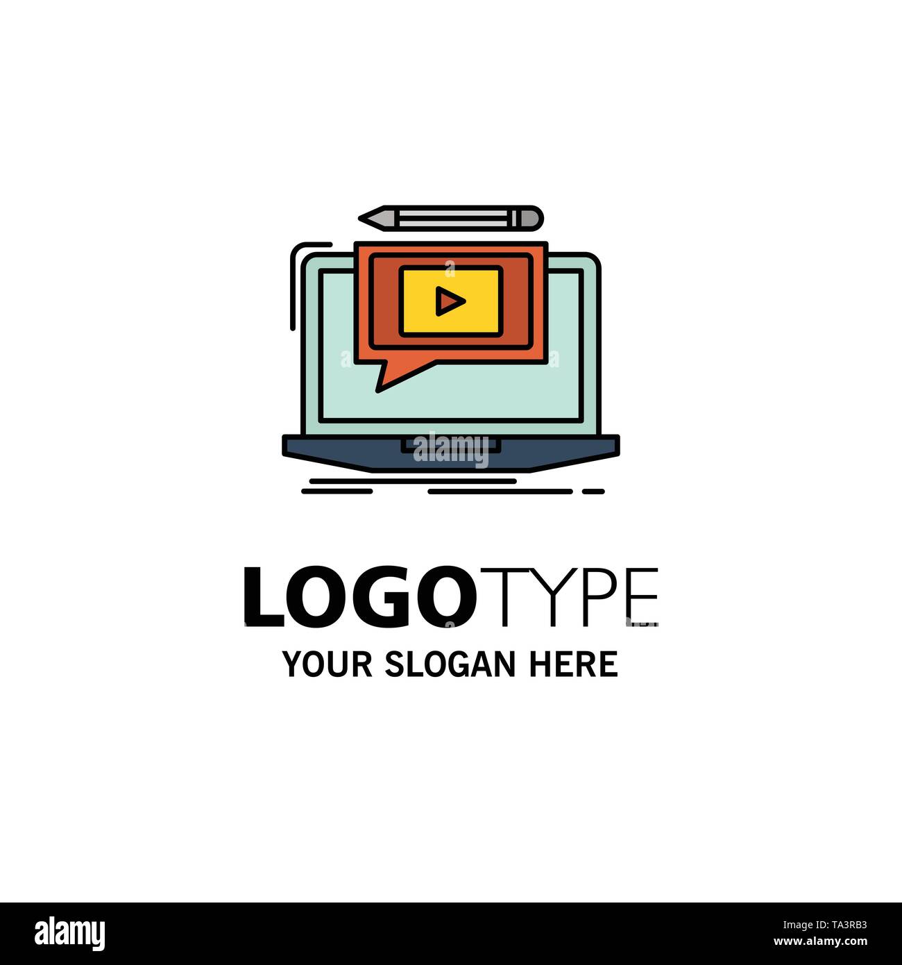 Tutorial logo logo Stock Vector Images - Alamy