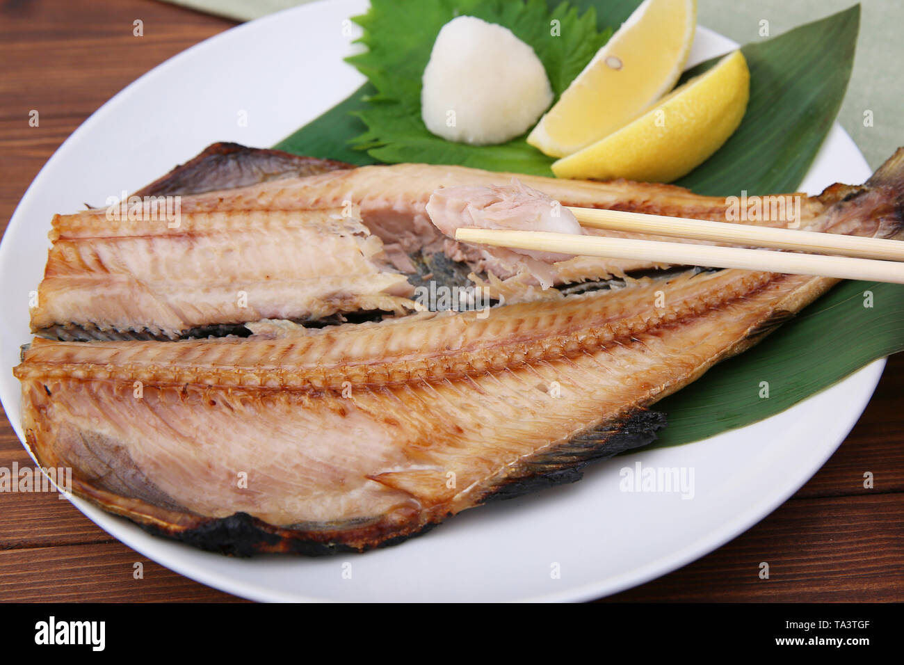 Okhotsk atka mackerel Stock Photo - Alamy
