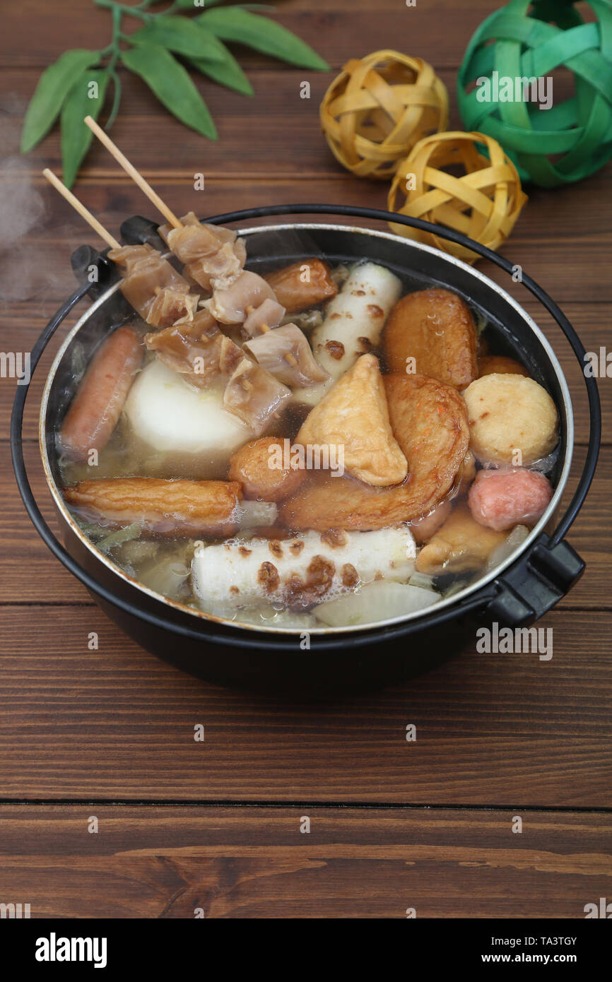 Oden (Japanese one-pot dish Stock Photo - Alamy