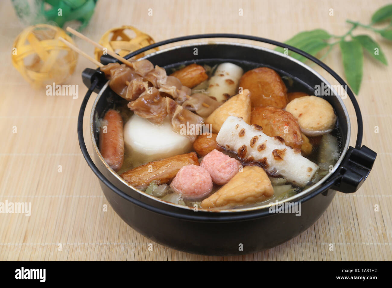 Oden (Japanese one-pot dish Stock Photo - Alamy