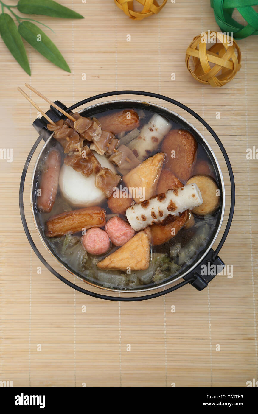 Oden (Japanese one-pot dish Stock Photo - Alamy
