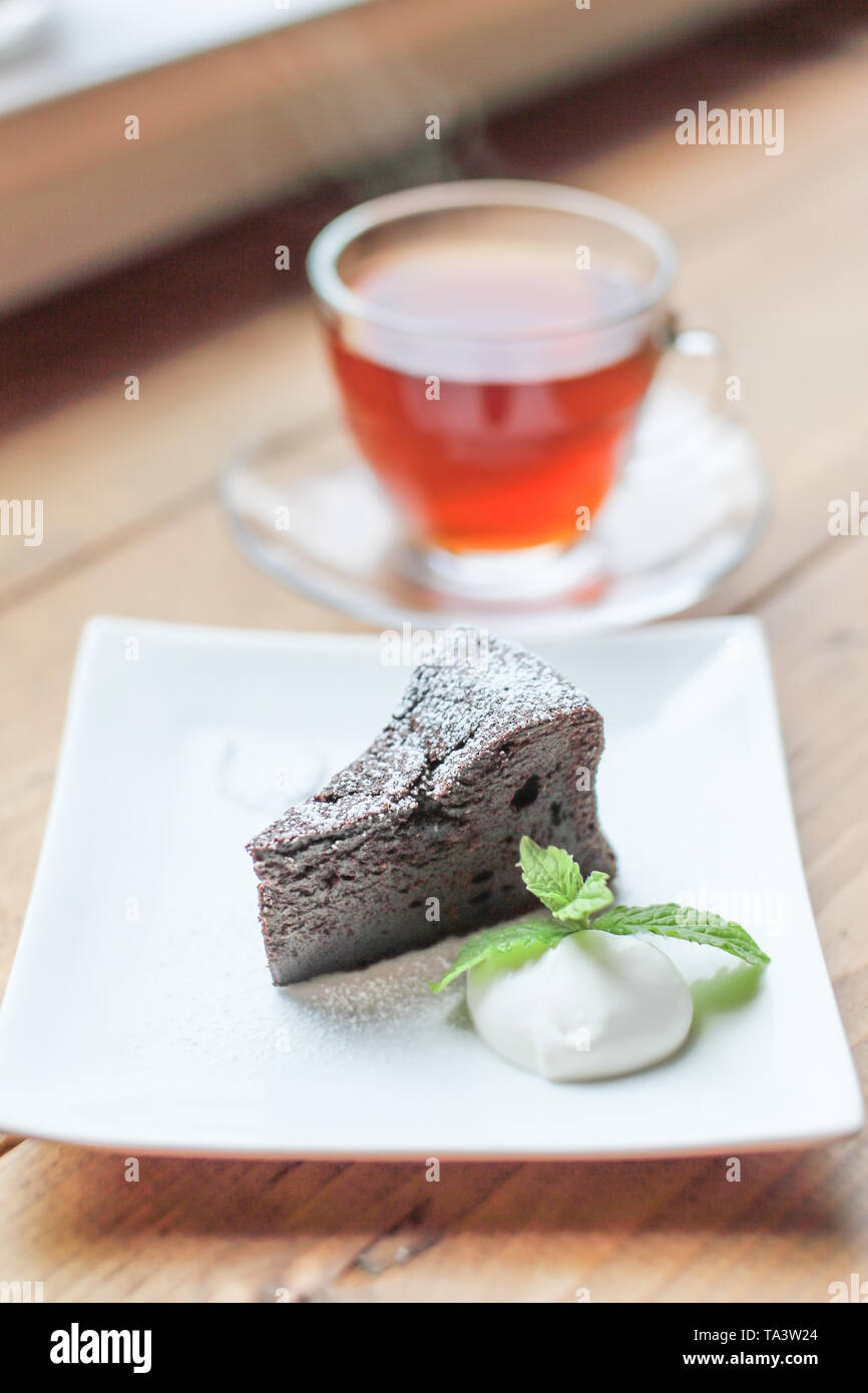 Cake and tea Stock Photo - Alamy