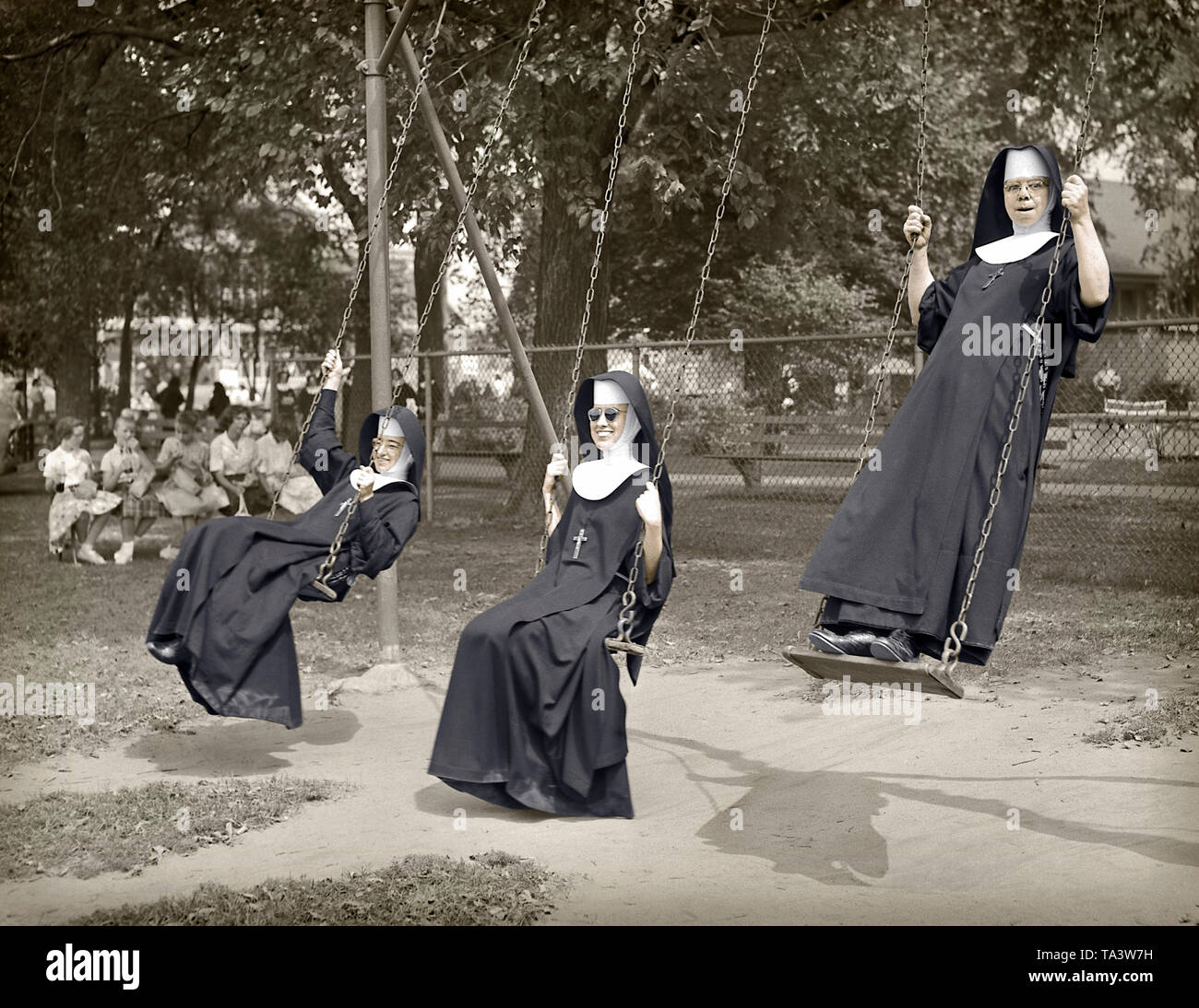 Funny nun hi-res stock photography and images - Alamy