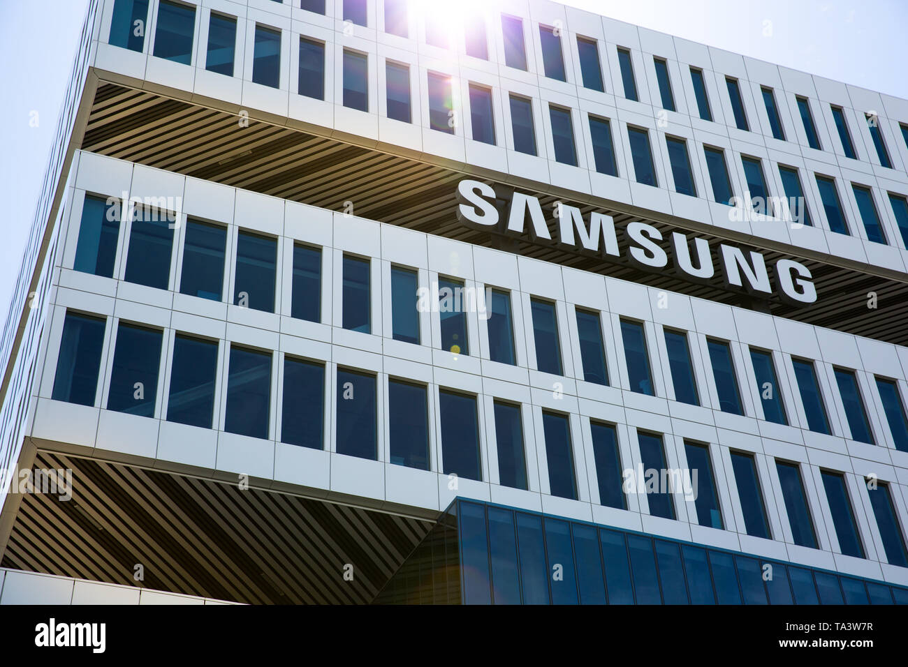 San Jose, CA/ USA - March 26, 2019: Samsung Semiconductor, Inc, Silicon ...