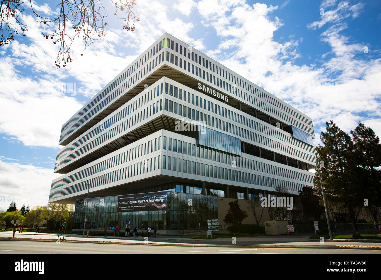 San Jose, CA/ USA - March 26, 2019: Samsung Semiconductor, Inc, Silicon ...