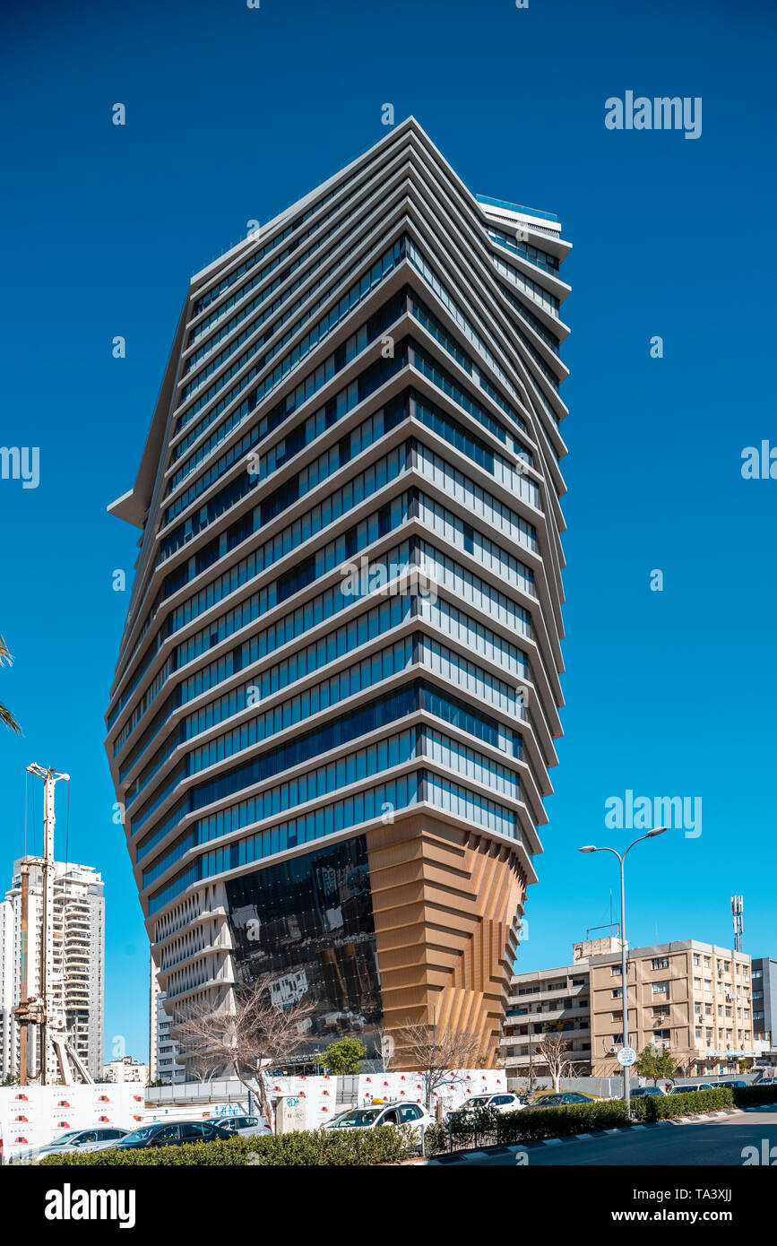 Israel, Tel Aviv-Yafo - 08 March 2019: TOHA designed by Ron Arad ...