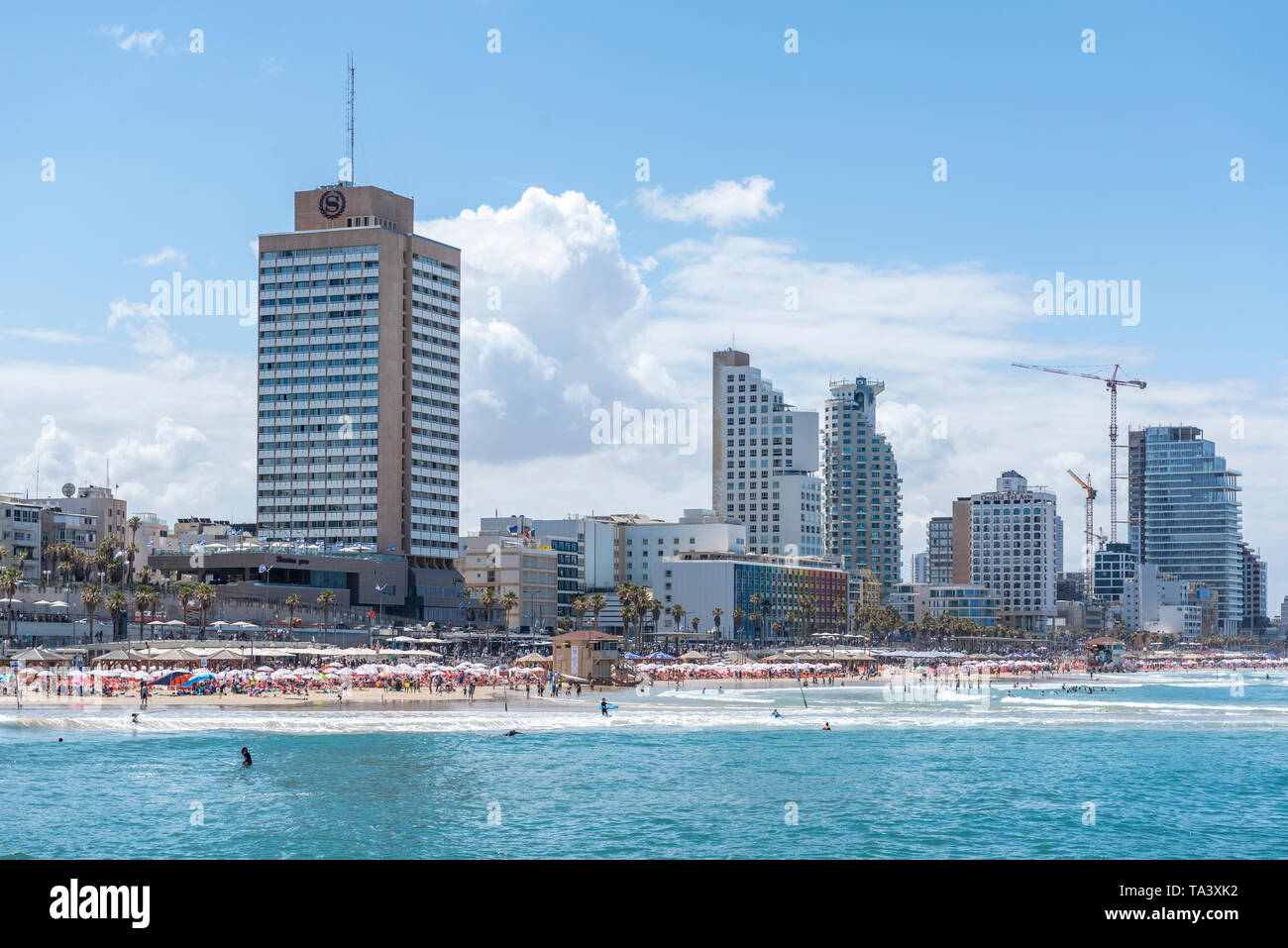Tel aviv shoreline hi-res stock photography and images - Alamy