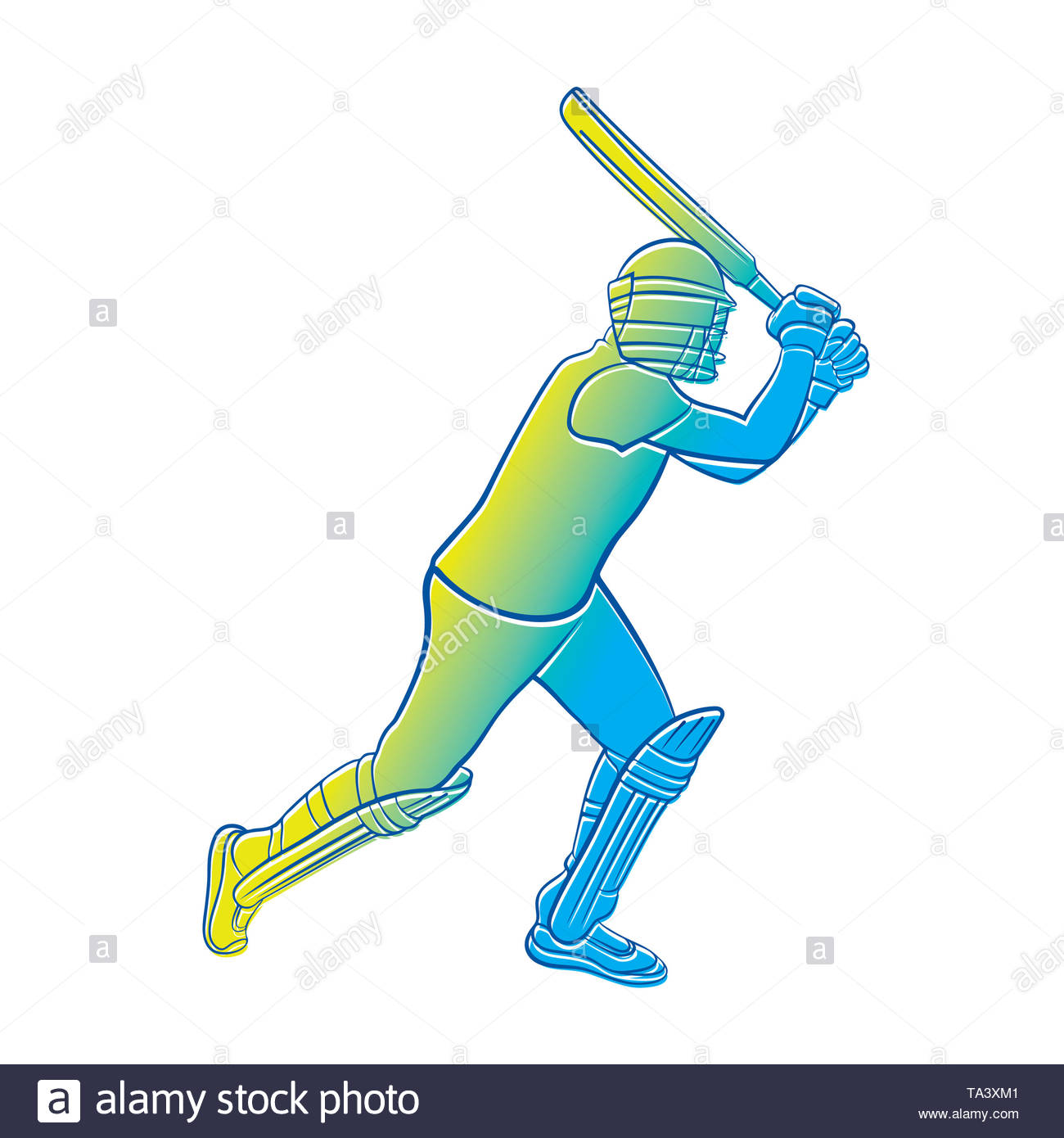 Hitting Cricket Shot Stock Photos & Hitting Cricket Shot Stock Images ...