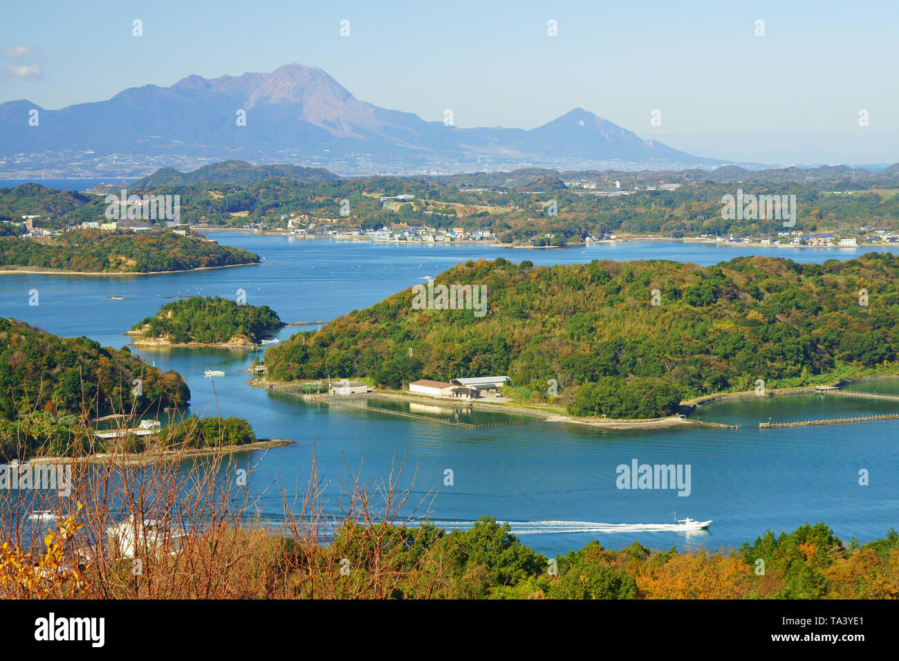 Mt. Unzen fugen, Nagasaki Prefecture, Japan Stock Photo - Alamy