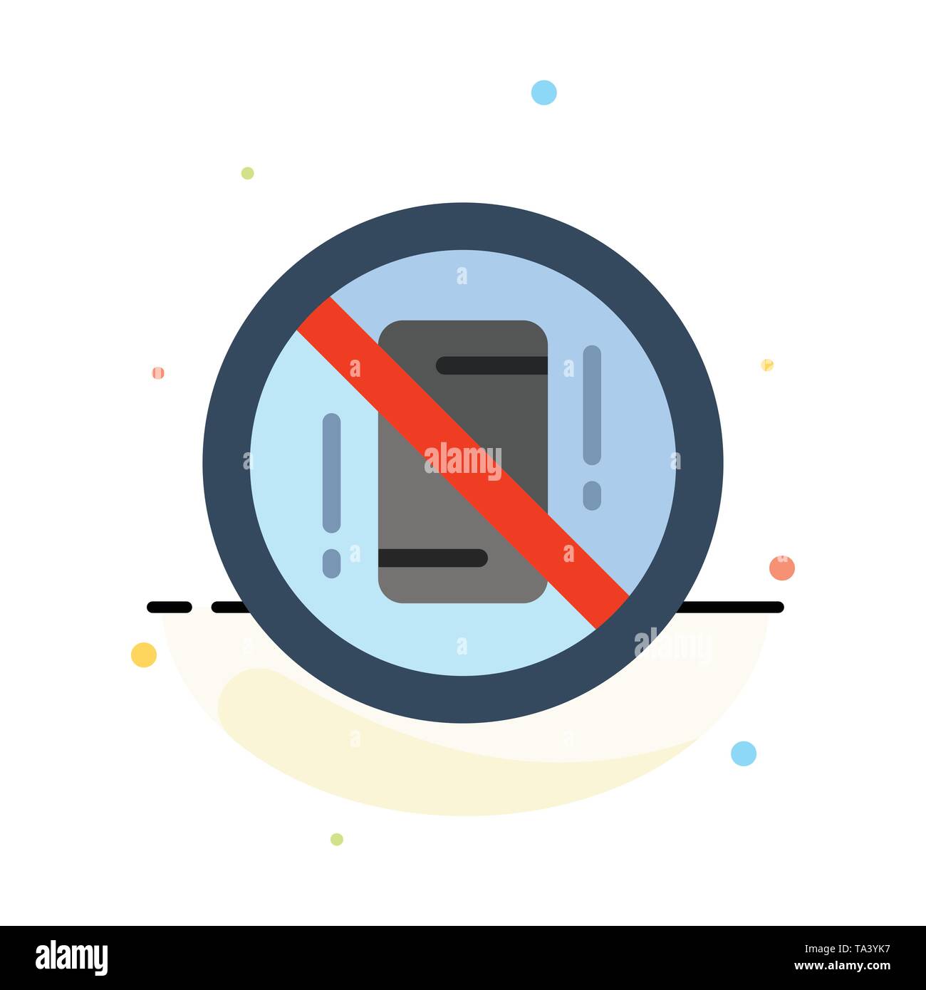 Avoid distractions icon hi-res stock photography and images - Alamy