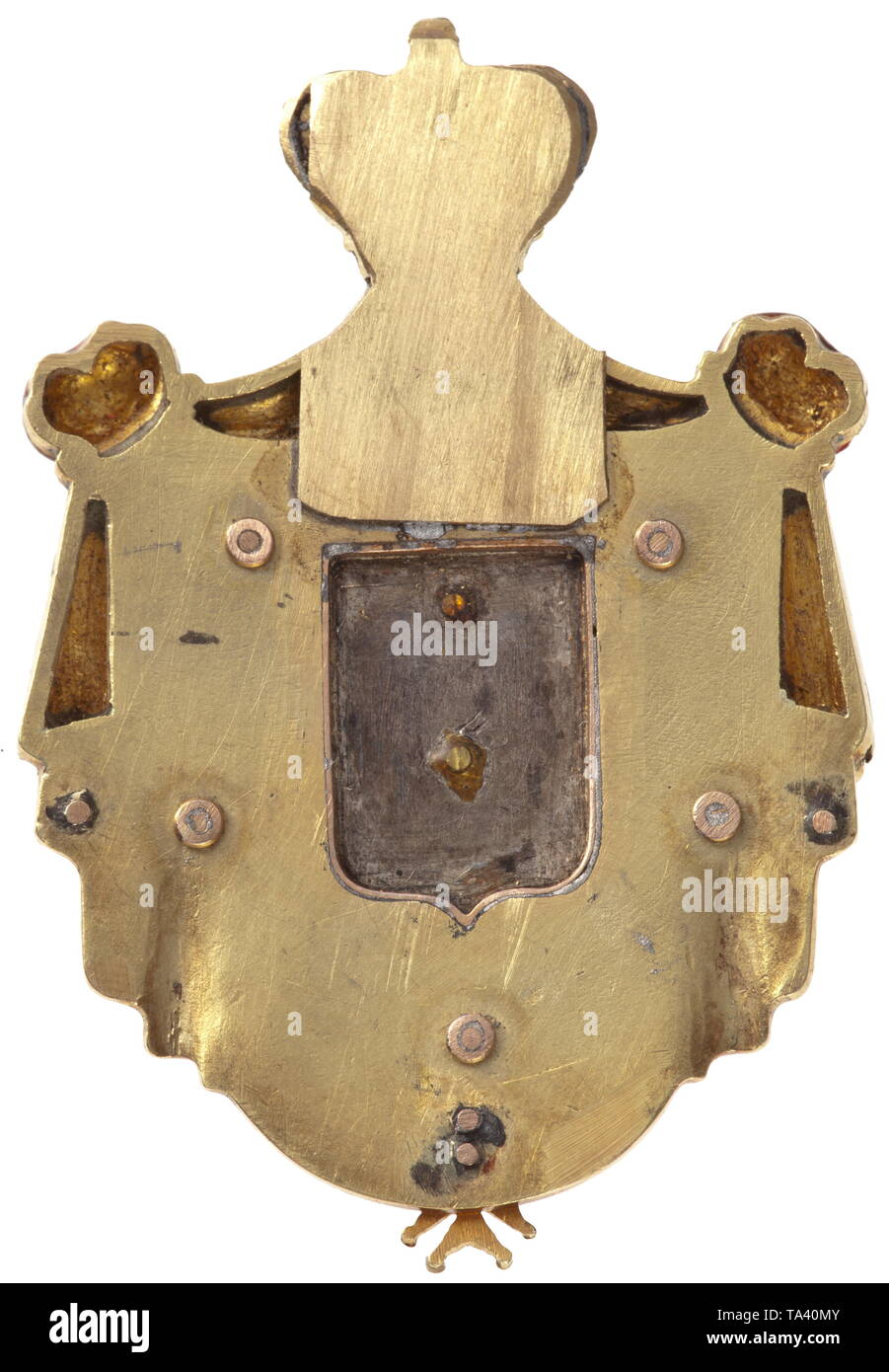 Kings crown two lions hi-res stock photography and images - Alamy