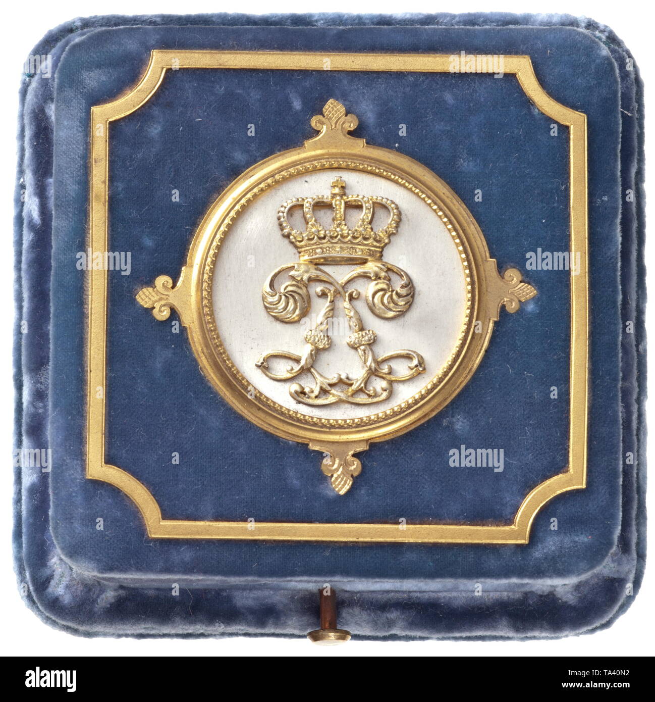 Crowned french royal coat hi-res stock photography and images - Alamy