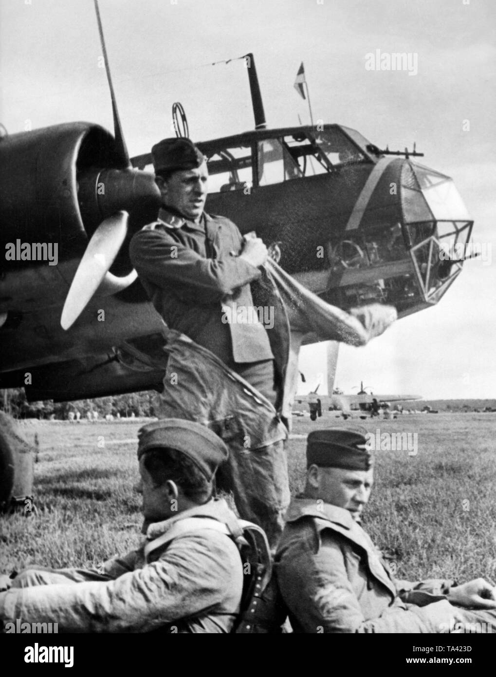 German fighter pilots hi-res stock photography and images - Alamy