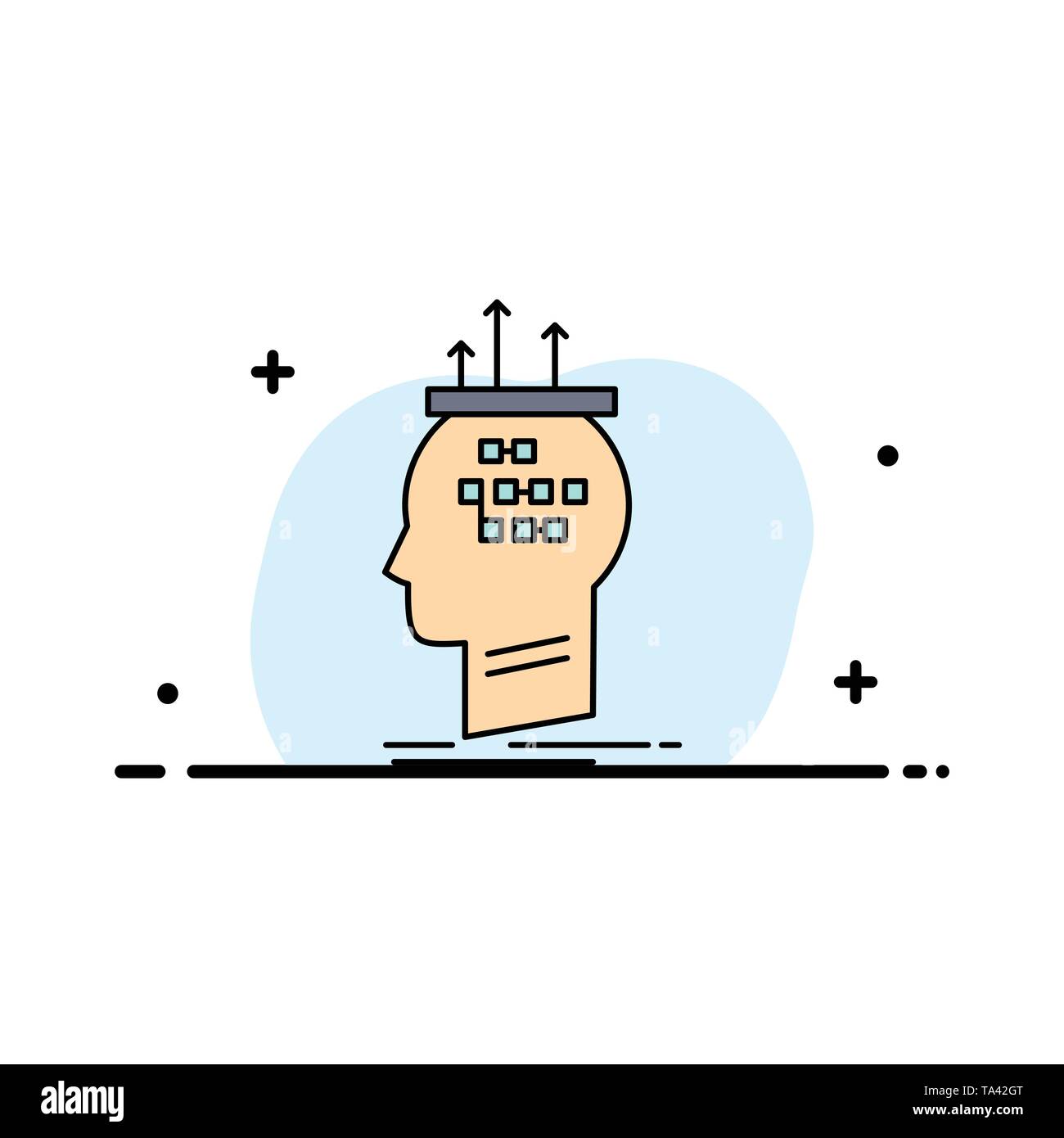 Nerve cell vector vectors Cut Out Stock Images & Pictures - Alamy