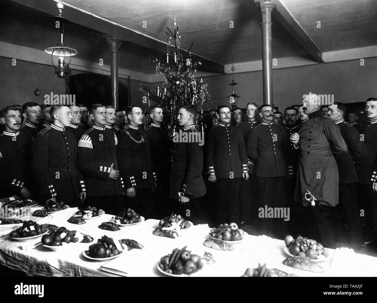 Soldiers of a berlin guards regiment Black and White Stock Photos ...