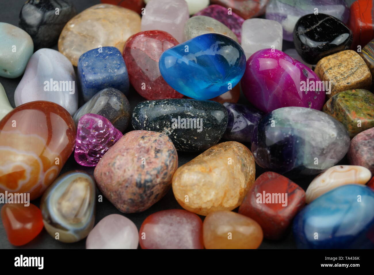 semi precious stones Stock Photo - Alamy