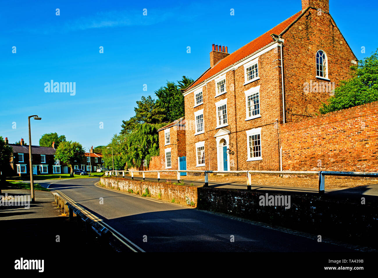 Period House, Easingwold, Norh Yorkshire, England Stock Photo - Alamy