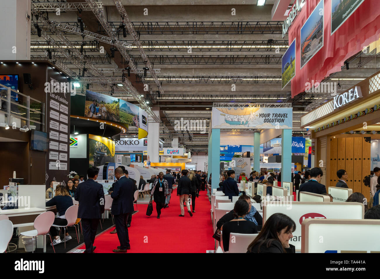 Travel trade show hi-res stock photography and images - Alamy