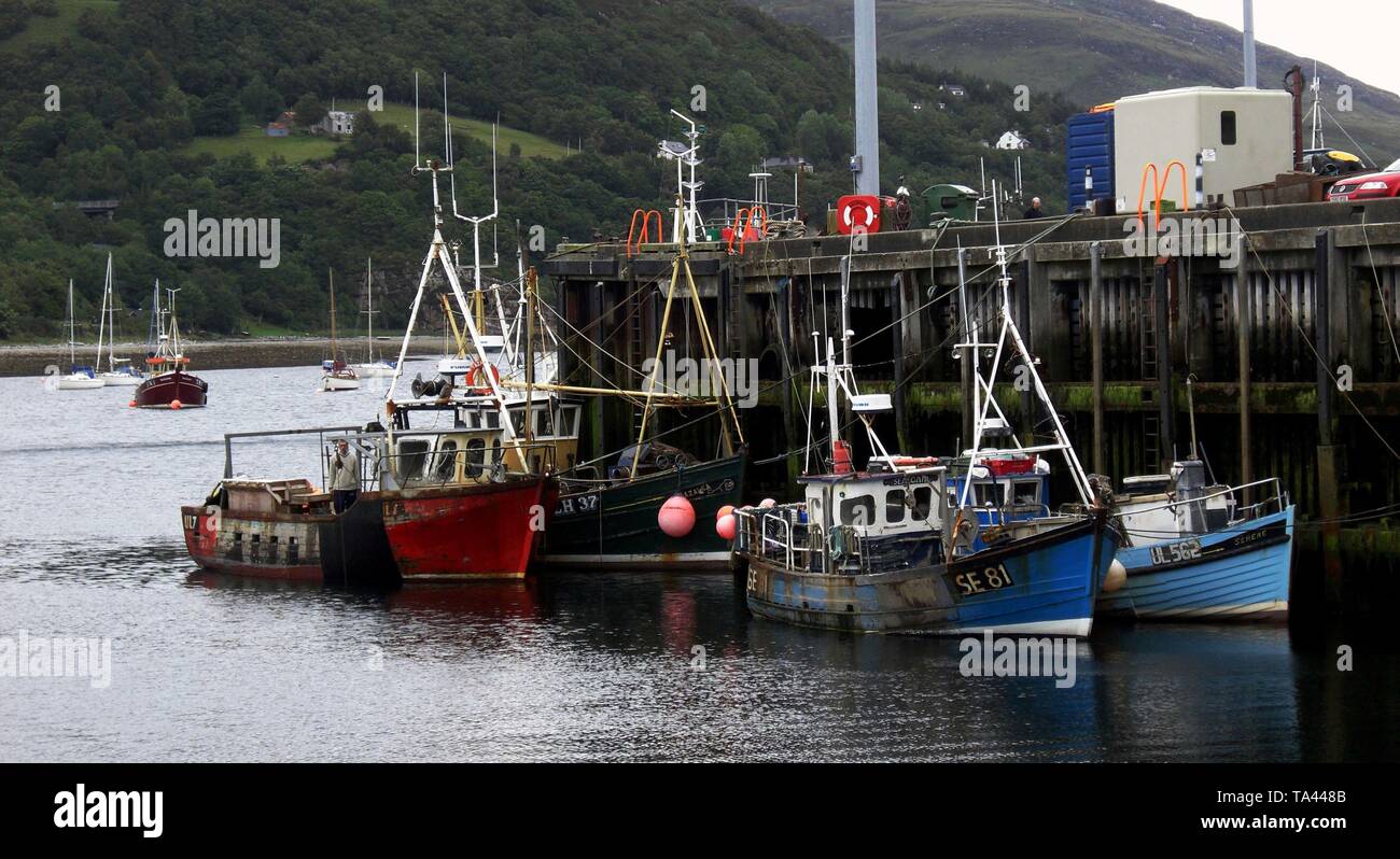 Rough scottish landscape in severe weather conditions Stock Photo - Alamy