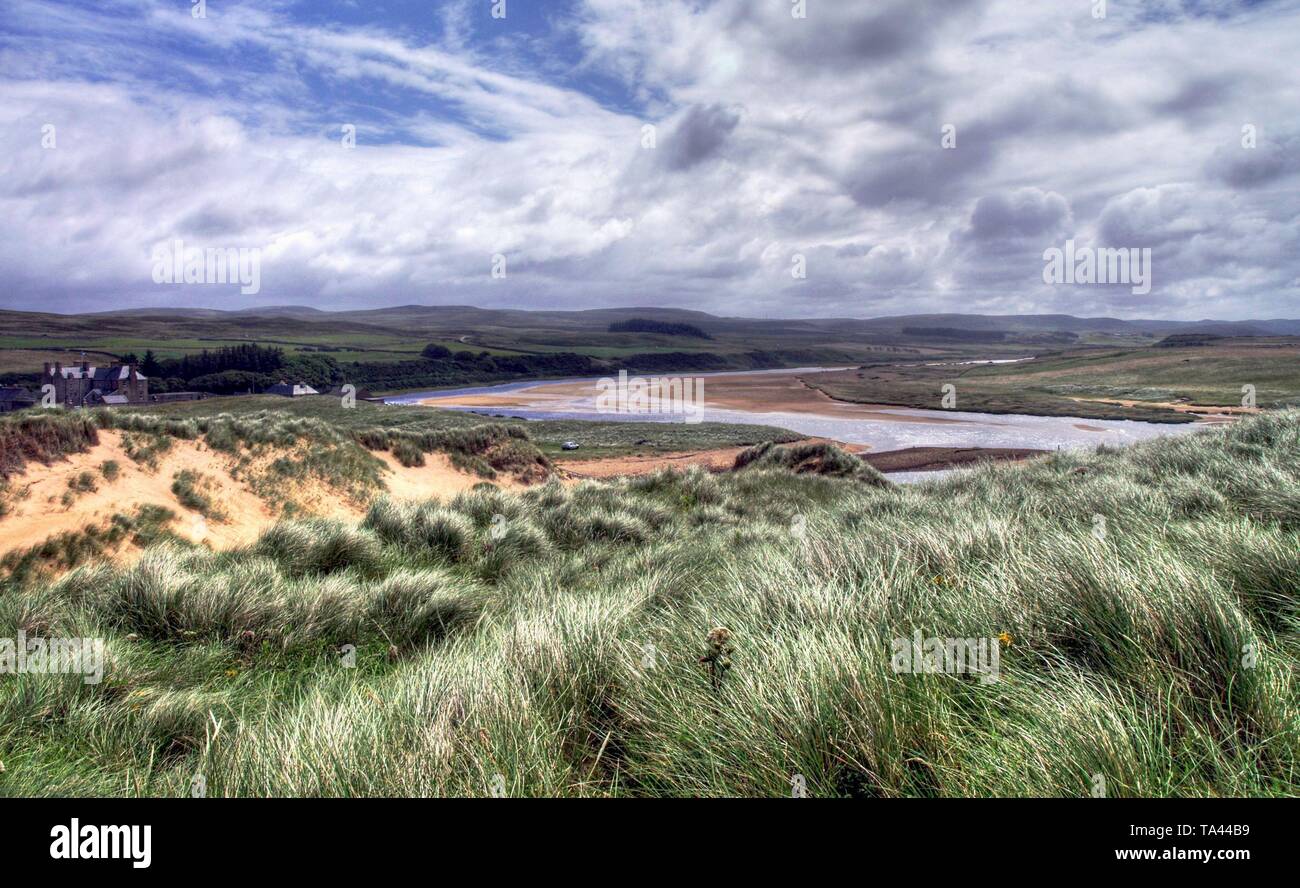 Rough scottish landscape in severe weather conditions Stock Photo - Alamy