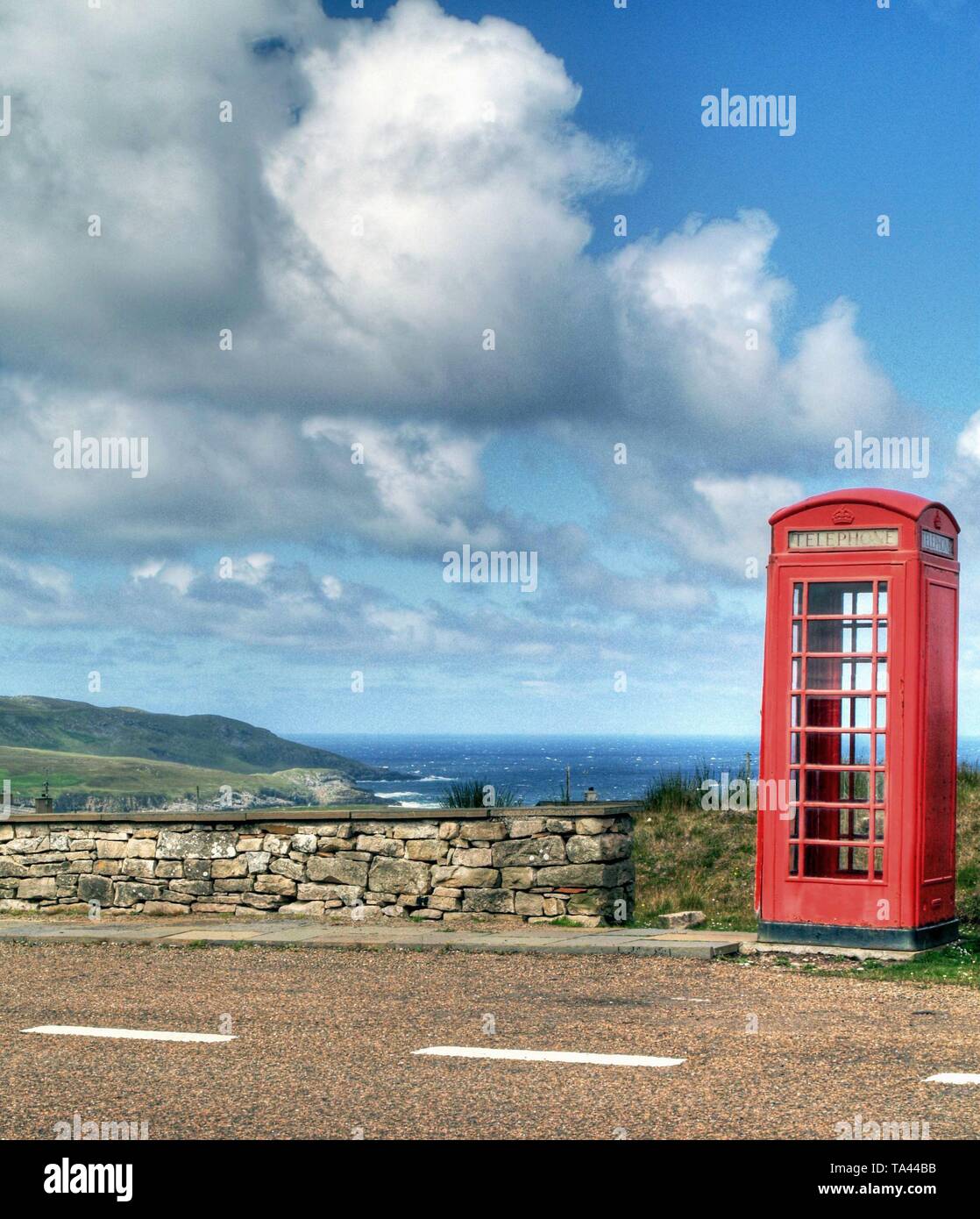 Rough scottish landscape in severe weather conditions Stock Photo - Alamy