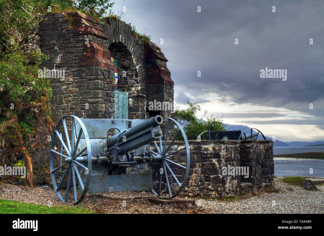 Rough scottish landscape in severe weather conditions Stock Photo - Alamy