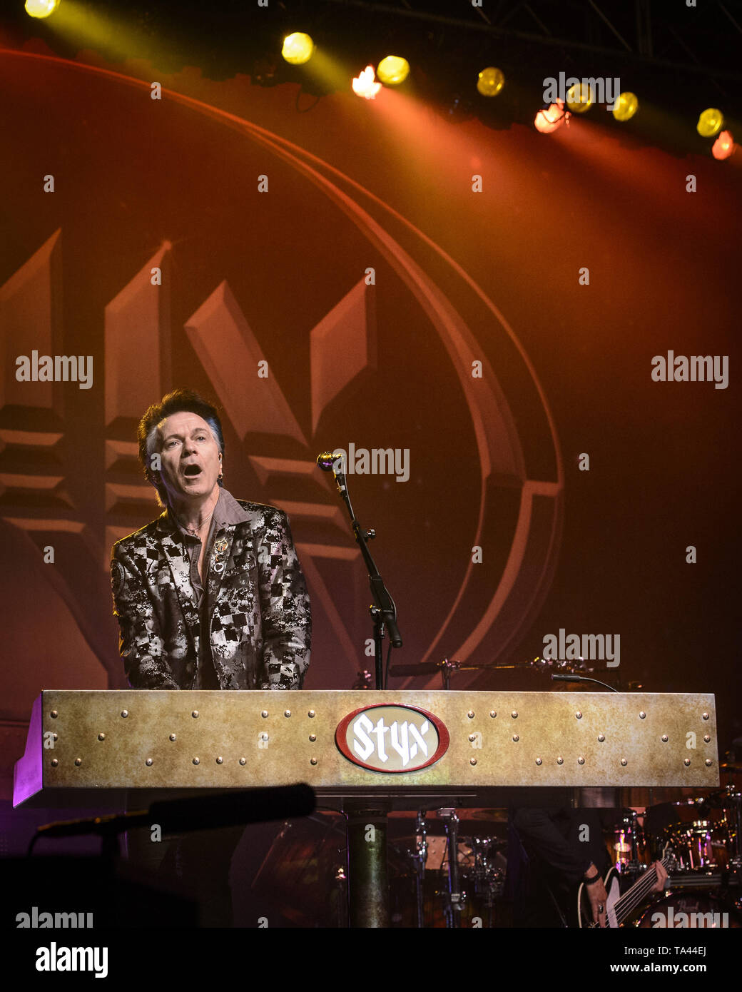 May 20, 2019 - Morristown, New Jersey, U.S - Styx played a sold out ...