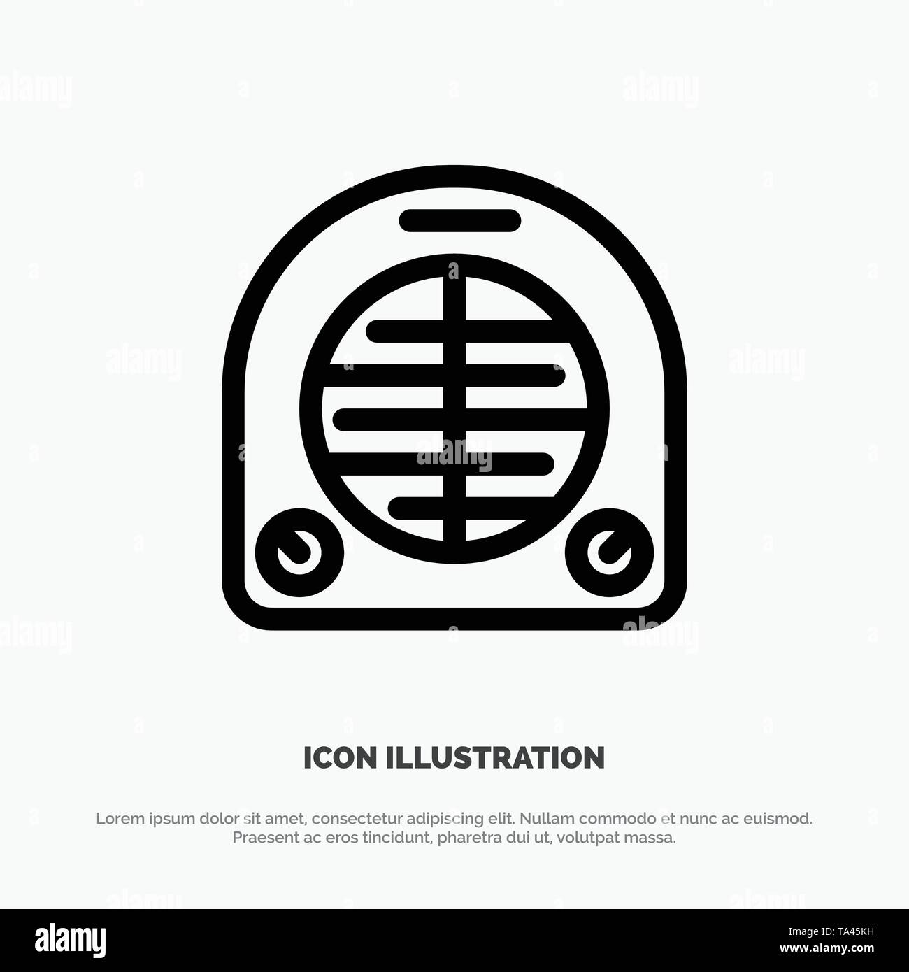 Thermostat icon vector vectors hi-res stock photography and images - Alamy