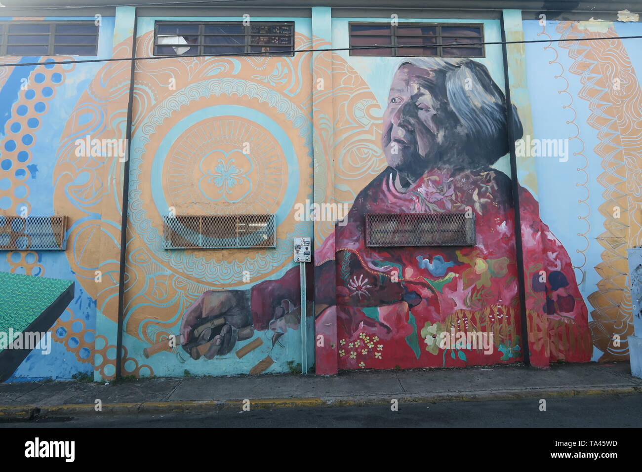 Street art, San Jose, Puerto Rico Stock Photo - Alamy