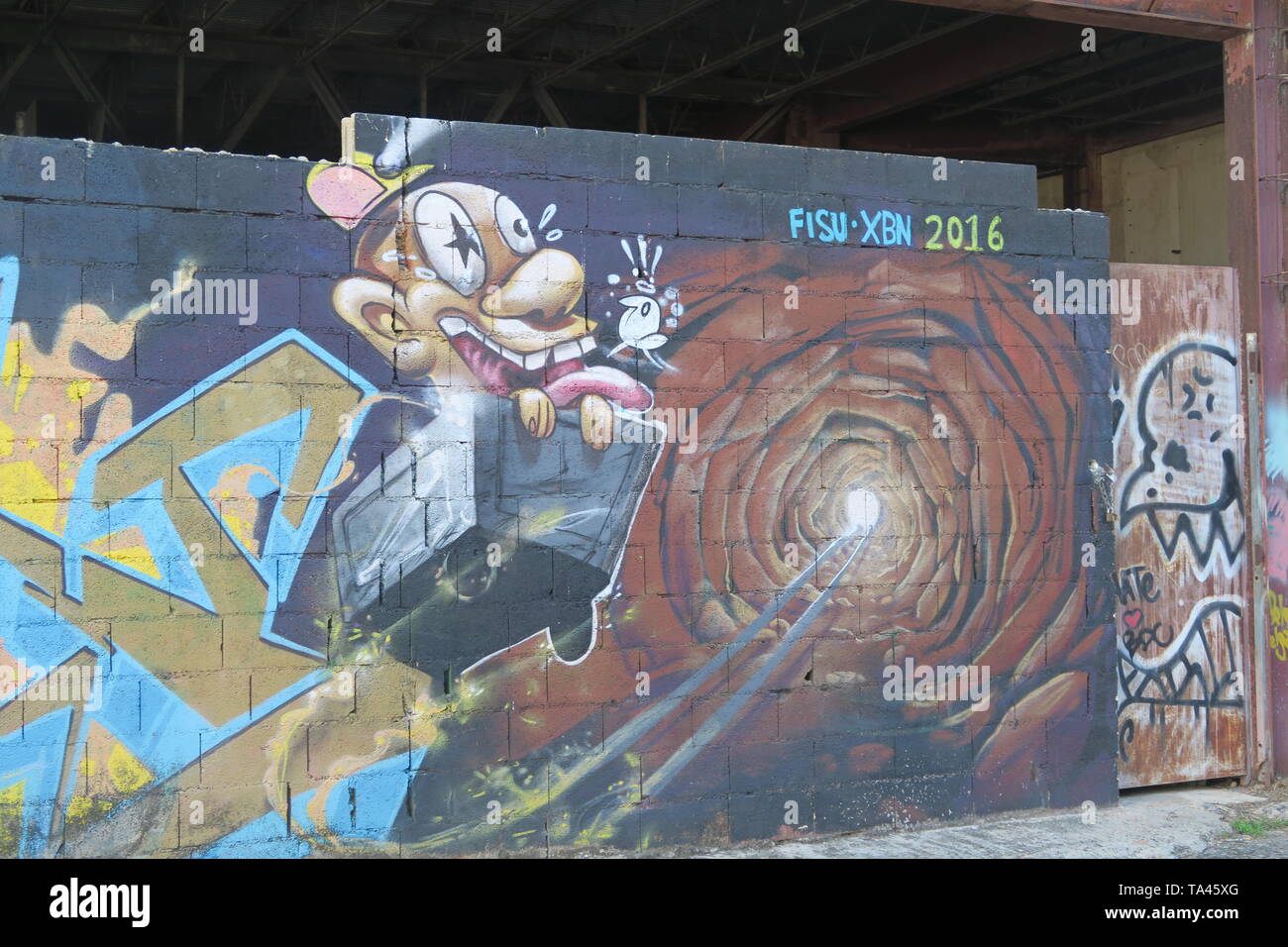 Street art, San Jose, Puerto Rico Stock Photo - Alamy