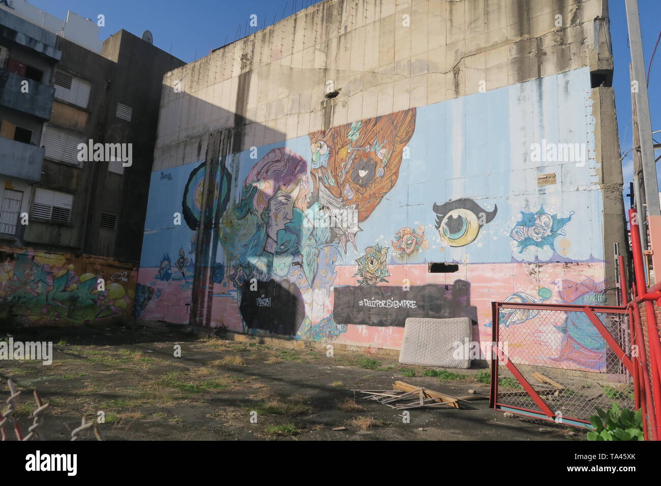 Street art, San Jose, Puerto Rico Stock Photo - Alamy