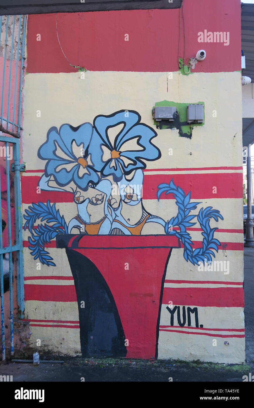 Street art, San Jose, Puerto Rico Stock Photo - Alamy