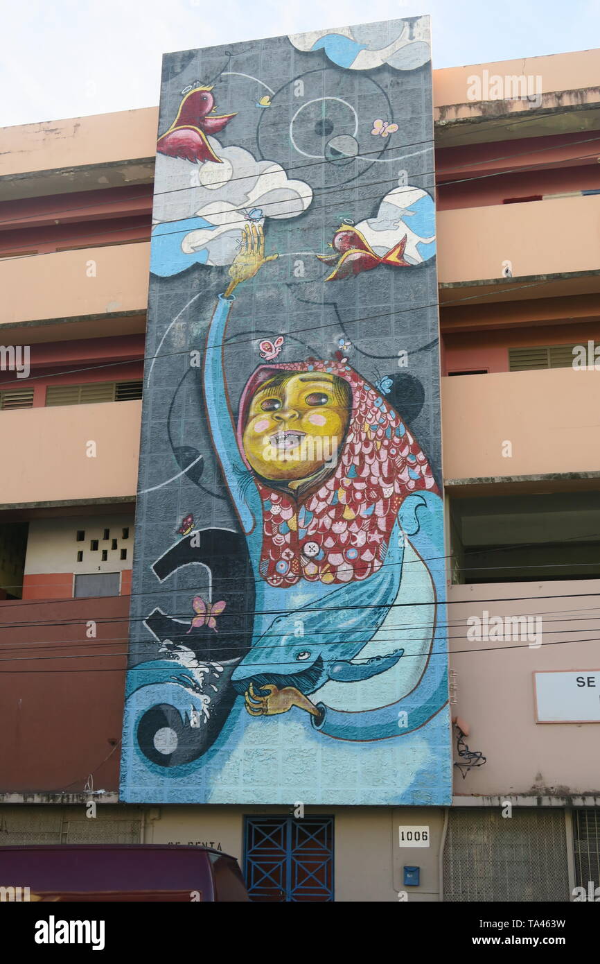 Street art, San Jose, Puerto Rico Stock Photo - Alamy