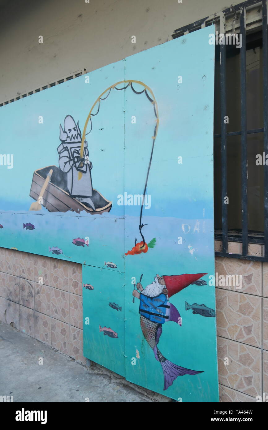Street art, San Jose, Puerto Rico Stock Photo - Alamy