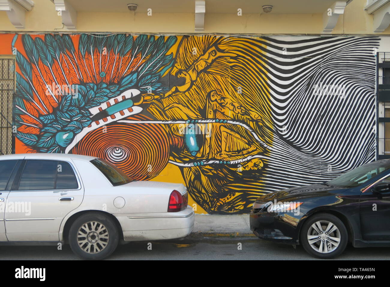 Street art, San Jose, Puerto Rico Stock Photo - Alamy