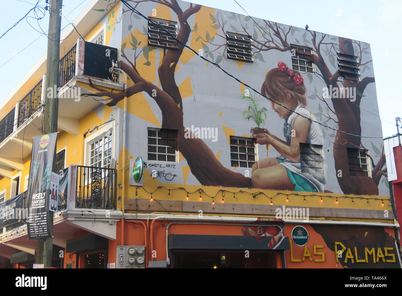 Street art, San Jose, Puerto Rico Stock Photo - Alamy